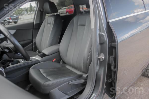Grey Audi A4 2021 in Tukums, with an engine capacity of 2.00 L and mileage of 211 thousand km for 16491 €, photo 9 on AUTOMOTO.COM.LV
