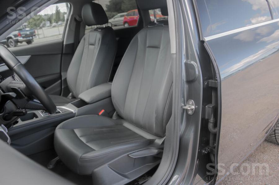 Grey Audi A4 2021 in Tukums, with an engine capacity of 2.00 L and mileage of 211 thousand km for 16491 €, photo 10 on AUTOMOTO.COM.LV