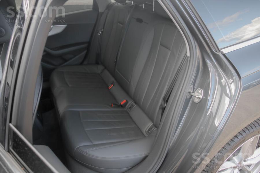 Grey Audi A4 2021 in Tukums, with an engine capacity of 2.00 L and mileage of 211 thousand km for 16491 €, photo 11 on AUTOMOTO.COM.LV