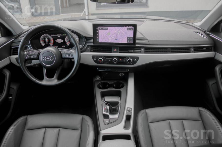 Grey Audi A4 2021 in Tukums, with an engine capacity of 2.00 L and mileage of 211 thousand km for 16491 €, photo 14 on AUTOMOTO.COM.LV