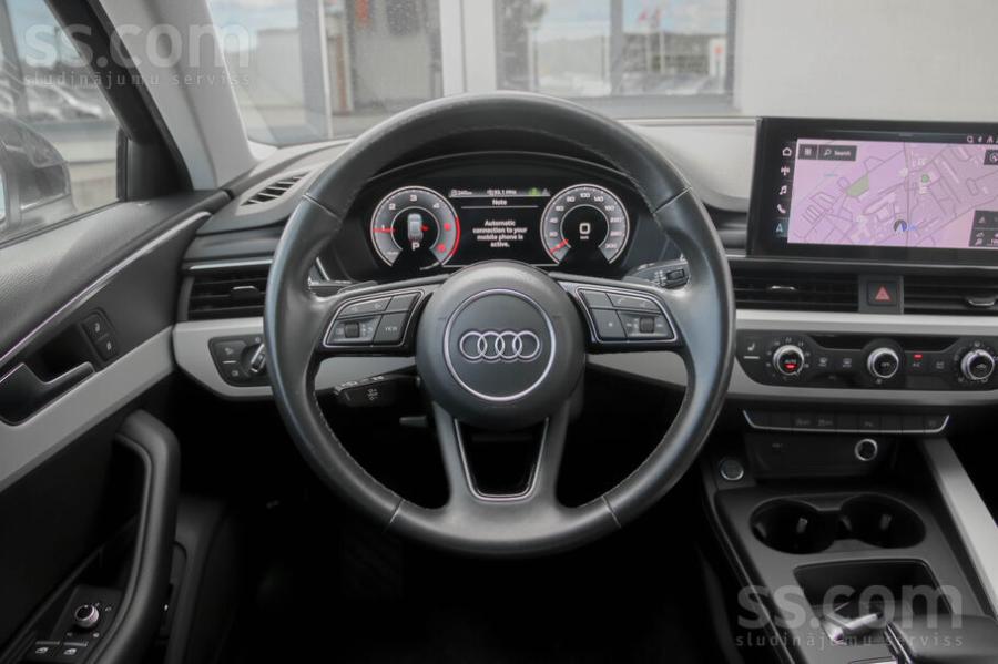 Grey Audi A4 2021 in Tukums, with an engine capacity of 2.00 L and mileage of 211 thousand km for 16491 €, photo 16 on AUTOMOTO.COM.LV