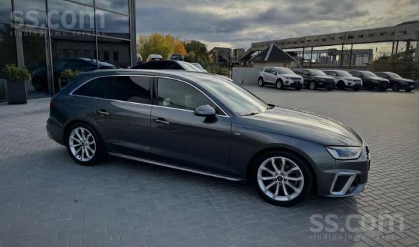 Pelēks Audi A4 2022 Telšiai, ar dzinēja tilpumu 2.00 L un nobraukumu 199 tūkst. km par 17499 €, foto 7 vietnē AUTOMOTO.COM.LV