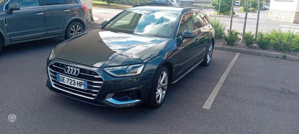 Pelēks Audi A4 2022 Viļņa, ar dzinēja tilpumu 1.97 L un nobraukumu 265 tūkst. km par 14700 €, foto 2 vietnē AUTOMOTO.COM.LV