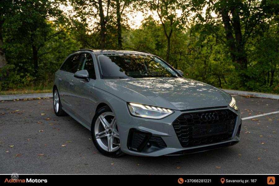 Pelēks Audi A4 2022 Kauņa, ar dzinēja tilpumu 1.97 L un nobraukumu 202 tūkst. km par 20350 €, foto 1 vietnē AUTOMOTO.COM.LV