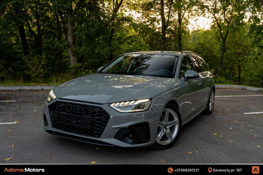 Pelēks Audi A4 2022 Kauņa, ar dzinēja tilpumu 1.97 L un nobraukumu 202 tūkst. km par 20350 €, foto 4 vietnē AUTOMOTO.COM.LV