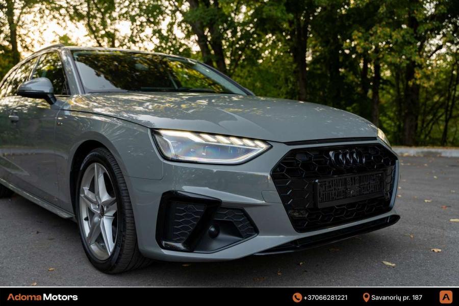 Pelēks Audi A4 2022 Kauņa, ar dzinēja tilpumu 1.97 L un nobraukumu 202 tūkst. km par 20350 €, foto 10 vietnē AUTOMOTO.COM.LV