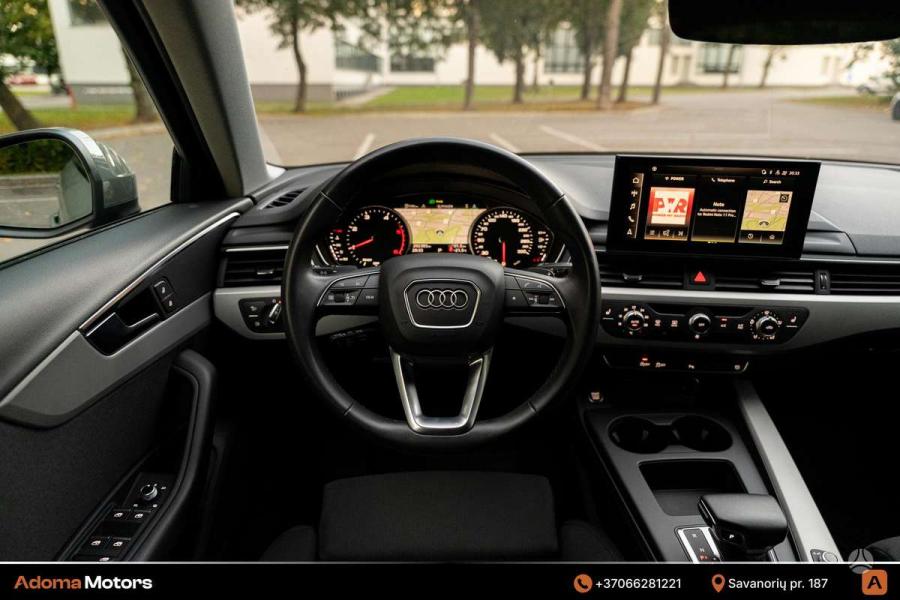 Pelēks Audi A4 2022 Kauņa, ar dzinēja tilpumu 1.97 L un nobraukumu 202 tūkst. km par 20350 €, foto 19 vietnē AUTOMOTO.COM.LV