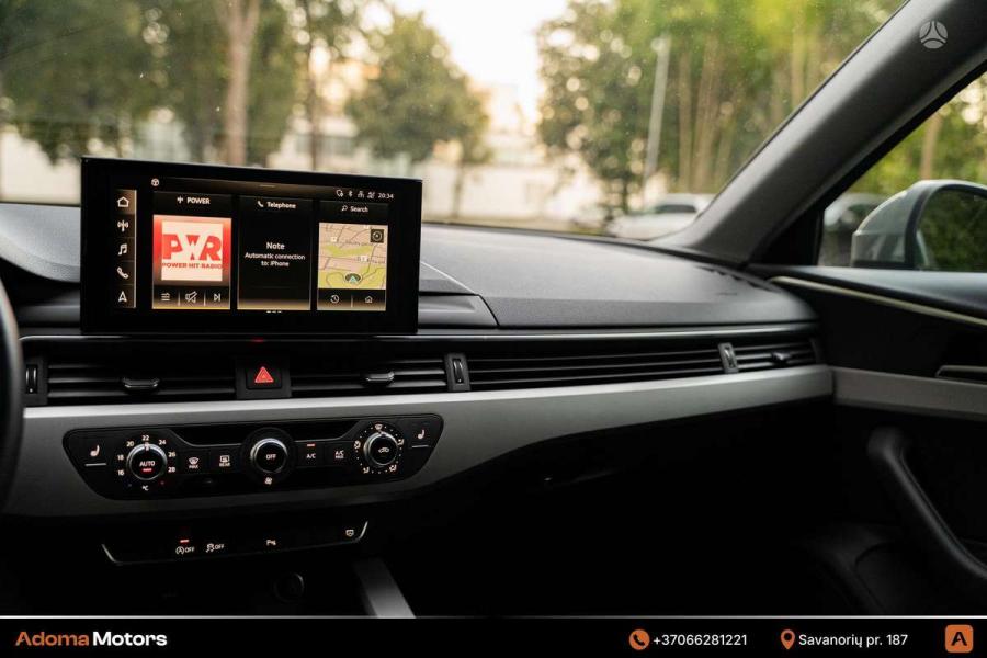 Pelēks Audi A4 2022 Kauņa, ar dzinēja tilpumu 1.97 L un nobraukumu 202 tūkst. km par 20350 €, foto 23 vietnē AUTOMOTO.COM.LV