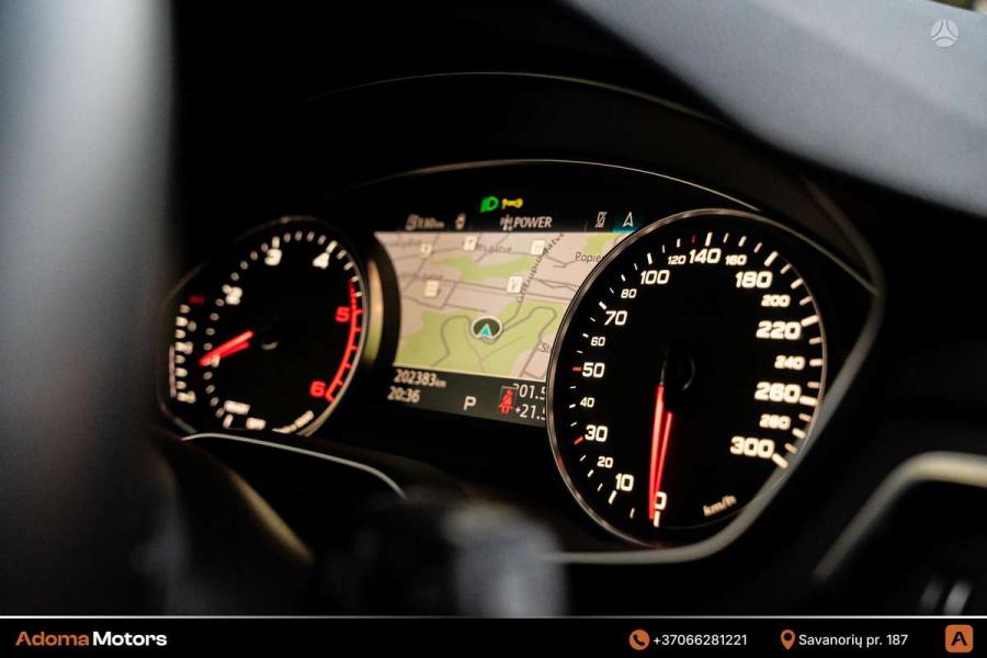 Pelēks Audi A4 2022 Kauņa, ar dzinēja tilpumu 1.97 L un nobraukumu 202 tūkst. km par 20350 €, foto 27 vietnē AUTOMOTO.COM.LV