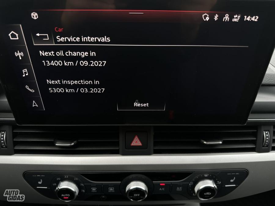 Серый Ауди А4 2022 в Авиженяй, объемом двигателя 2.00 л и пробегом 200 тыс. км за 17990 €, фото 14 на AUTOMOTO.COM.LV
