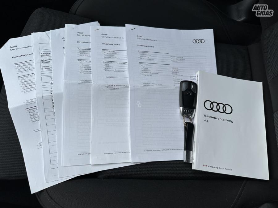 Серый Ауди А4 2022 в Авиженяй, объемом двигателя 2.00 л и пробегом 200 тыс. км за 17990 €, фото 30 на AUTOMOTO.COM.LV