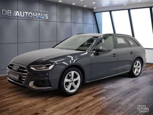 Pelēks Audi A4 2023 Kauņa, ar dzinēja tilpumu 2.00 L un nobraukumu 80 tūkst. km par 27720 €, foto  vietnē AUTOMOTO.COM.LV