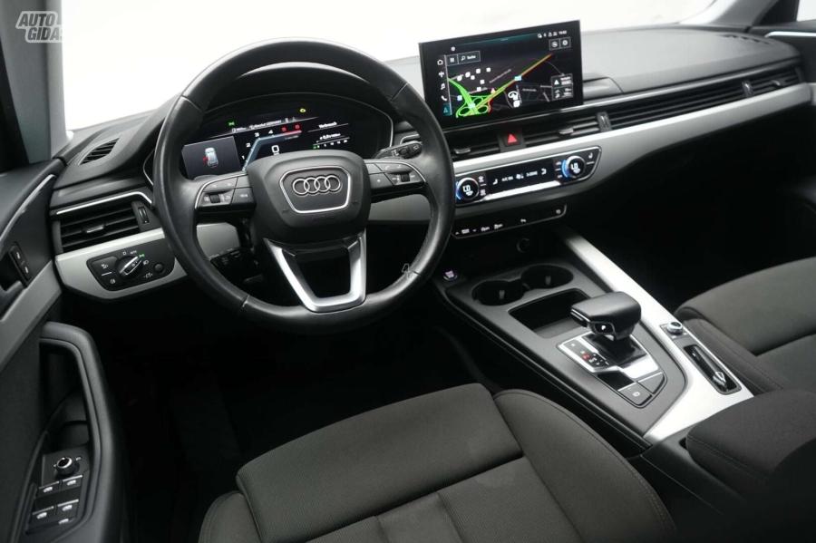 Pelēks Audi A4 2023 Kauņa, ar dzinēja tilpumu 2.00 L un nobraukumu 56 tūkst. km par 33209 €, foto 12 vietnē AUTOMOTO.COM.LV