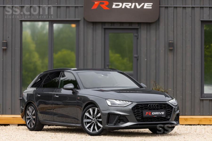 Grey Audi A4 2023 in Jelgava, with an engine capacity of 2.00 L and mileage of 195 thousand km for 21900 €, photo 1 on AUTOMOTO.COM.LV
