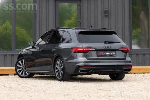 Grey Audi A4 2023 in Jelgava, with an engine capacity of 2.00 L and mileage of 195 thousand km for 21900 €, photo 6 on AUTOMOTO.COM.LV