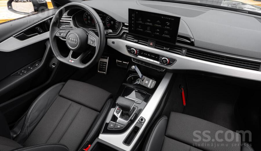 Grey Audi A4 2023 in Jelgava, with an engine capacity of 2.00 L and mileage of 195 thousand km for 21900 €, photo 11 on AUTOMOTO.COM.LV
