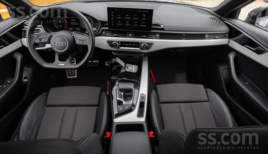 Grey Audi A4 2023 in Jelgava, with an engine capacity of 2.00 L and mileage of 195 thousand km for 21900 €, photo 12 on AUTOMOTO.COM.LV