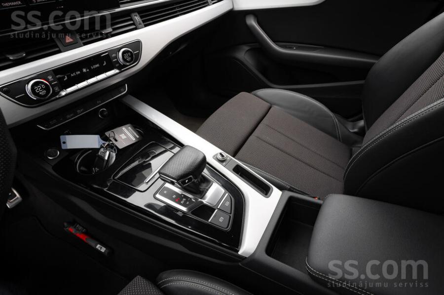 Grey Audi A4 2023 in Jelgava, with an engine capacity of 2.00 L and mileage of 195 thousand km for 21900 €, photo 13 on AUTOMOTO.COM.LV