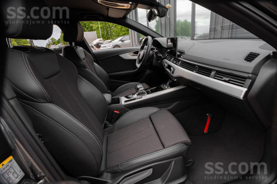Grey Audi A4 2023 in Jelgava, with an engine capacity of 2.00 L and mileage of 195 thousand km for 21900 €, photo 15 on AUTOMOTO.COM.LV