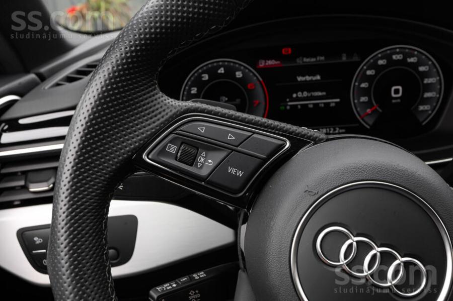 Grey Audi A4 2023 in Jelgava, with an engine capacity of 2.00 L and mileage of 195 thousand km for 21900 €, photo 28 on AUTOMOTO.COM.LV