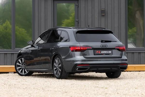 Grey Audi A4 2023 in Jelgava, with an engine capacity of 2.00 L and mileage of 195 thousand km for 21900 €, photo 5 on AUTOMOTO.COM.LV