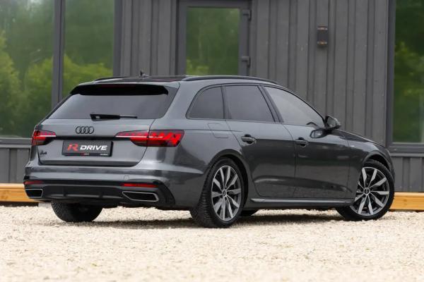 Grey Audi A4 2023 in Jelgava, with an engine capacity of 2.00 L and mileage of 195 thousand km for 21900 €, photo 7 on AUTOMOTO.COM.LV