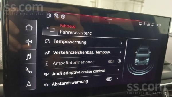 Grey Audi A4 2023 in Riga, with an engine capacity of 2.00 L and mileage of 229 thousand km for 17990 €, photo 10 on AUTOMOTO.COM.LV