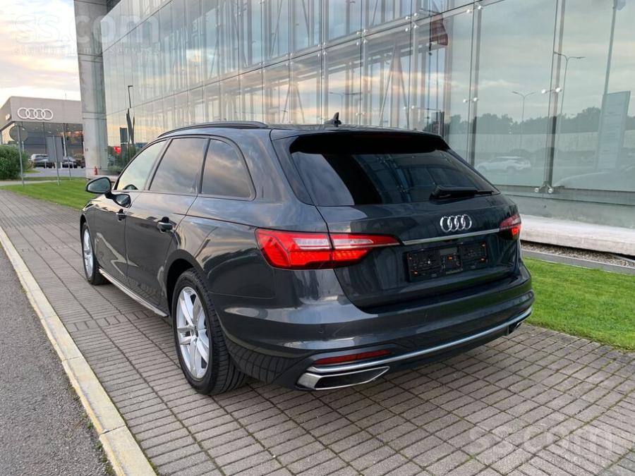 Pelēks Audi A4 2023 Rīga, ar dzinēja tilpumu 2.00 L un nobraukumu 229 tūkst. km par 16999 €, foto 34 vietnē AUTOMOTO.COM.LV