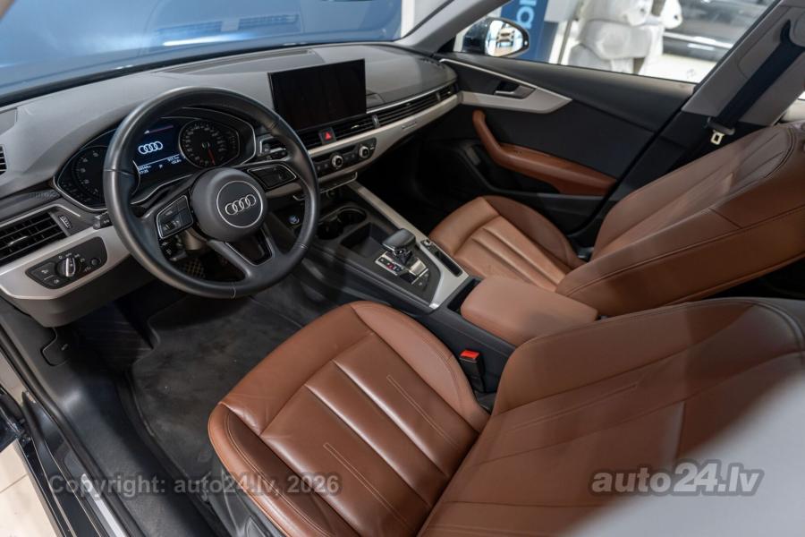 Grey Audi A4 2023 in Tallinn, with an engine capacity of 2.00 L and mileage of 57 thousand km for 28000 €, photo 7 on AUTOMOTO.COM.LV