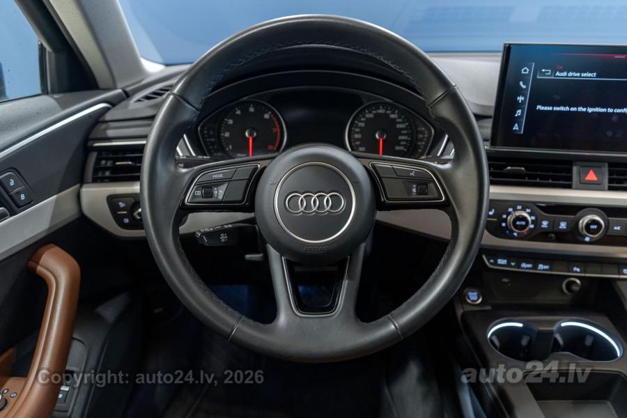 Grey Audi A4 2023 in Tallinn, with an engine capacity of 2.00 L and mileage of 57 thousand km for 28000 €, photo 10 on AUTOMOTO.COM.LV