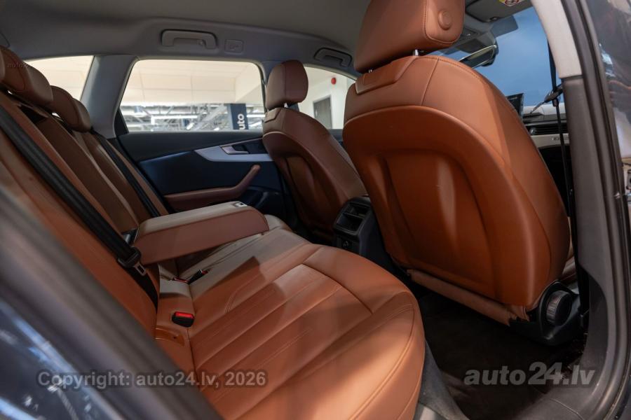 Grey Audi A4 2023 in Tallinn, with an engine capacity of 2.00 L and mileage of 57 thousand km for 28000 €, photo 17 on AUTOMOTO.COM.LV