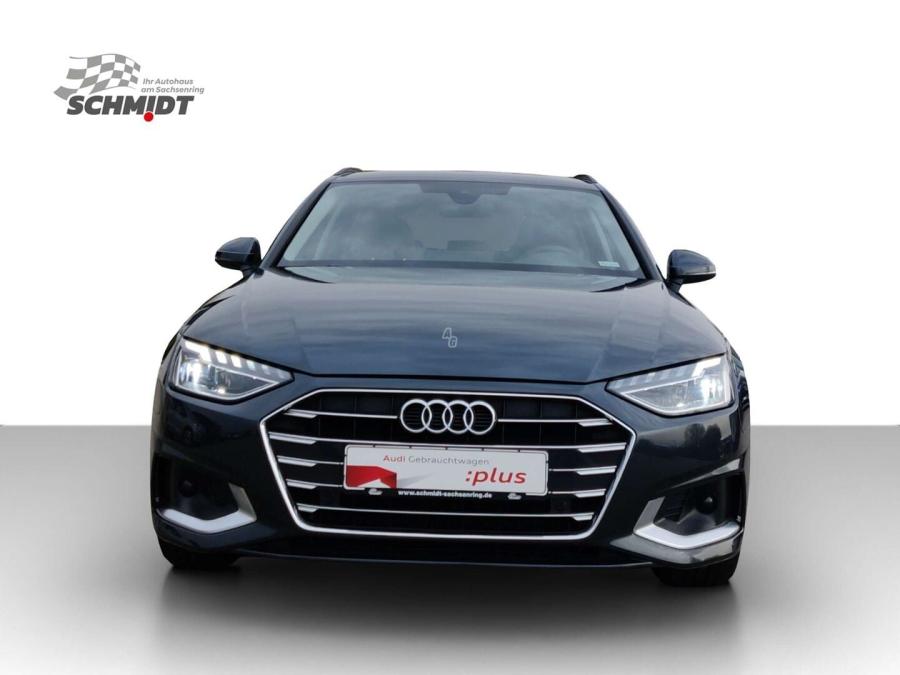 Grey Audi A4 2024 in Kaunas, with an engine capacity of 2.00 L and mileage of 35 thousand km for 32674 €, photo 2 on AUTOMOTO.COM.LV