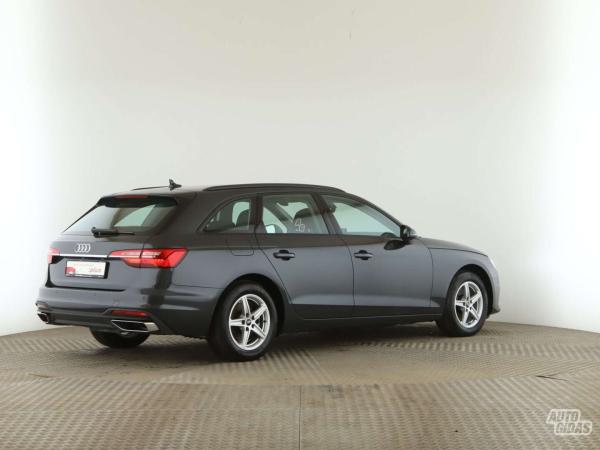 Grey Audi A4 2024 in Kaunas, with an engine capacity of 2.00 L and mileage of 13 thousand km for 32507 €, photo 8 on AUTOMOTO.COM.LV