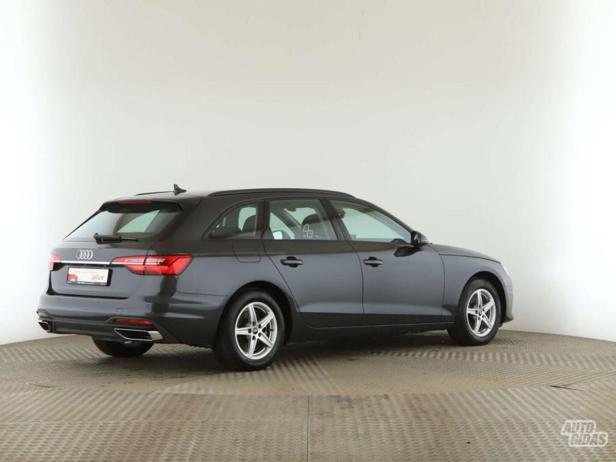 Grey Audi A4 2024 in Kaunas, with an engine capacity of 2.00 L and mileage of 13 thousand km for 32507 €, photo 8 on AUTOMOTO.COM.LV