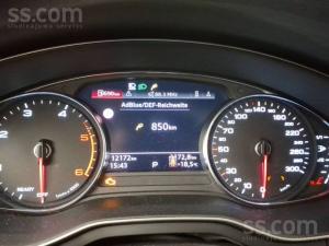 Grey Audi A4 2024 in Riga, with an engine capacity of 2.00 L and mileage of 12 thousand km for 29900 €, photo 5 on AUTOMOTO.COM.LV