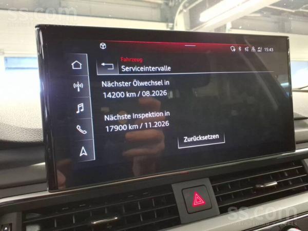 Pelēks Audi A4 2024 Rīga, ar dzinēja tilpumu 2.00 L un nobraukumu 12 tūkst. km par 29900 €, foto 5 vietnē AUTOMOTO.COM.LV