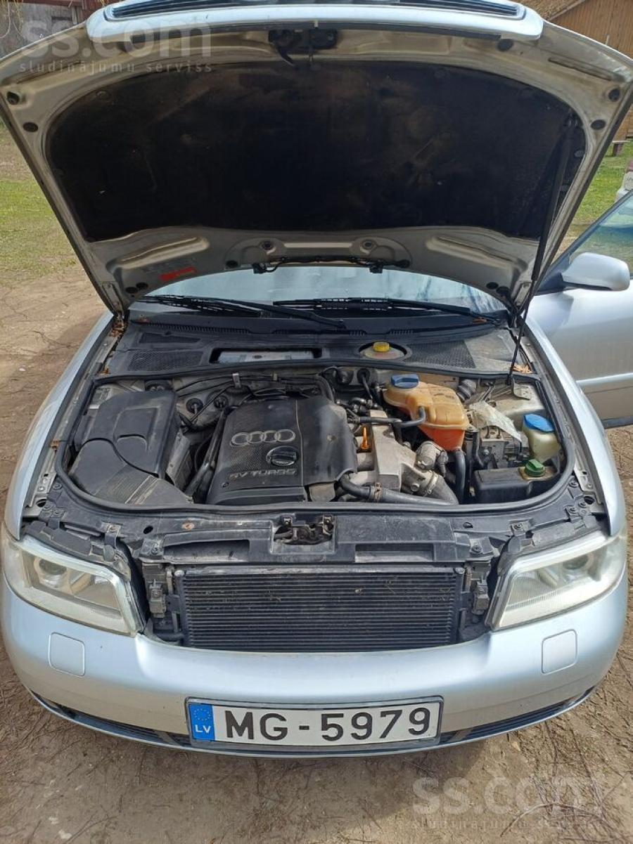 Ауди А4 1999 в Мадона, объемом двигателя 1.80 л и пробегом 255 тыс. км за 1100 €, фото 10 на AUTOMOTO.COM.LV