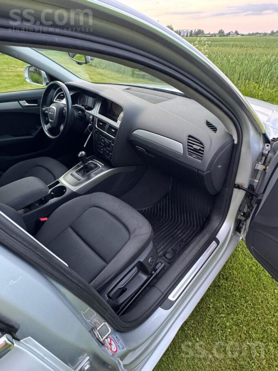 Audi A4 2009 in Bauska, with an engine capacity of 1.80 L and mileage of 230 thousand km for 4100 €, photo 19 on AUTOMOTO.COM.LV