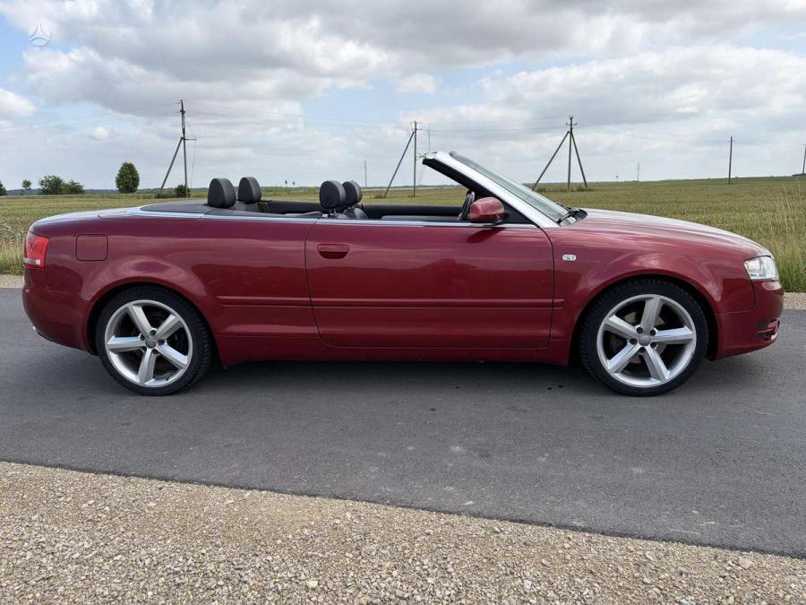 Sarkans Audi A4 2006 Pakruojis, ar dzinēja tilpumu 1.97 L un nobraukumu 296 tūkst. km par 2999 €, foto 4 vietnē AUTOMOTO.COM.LV