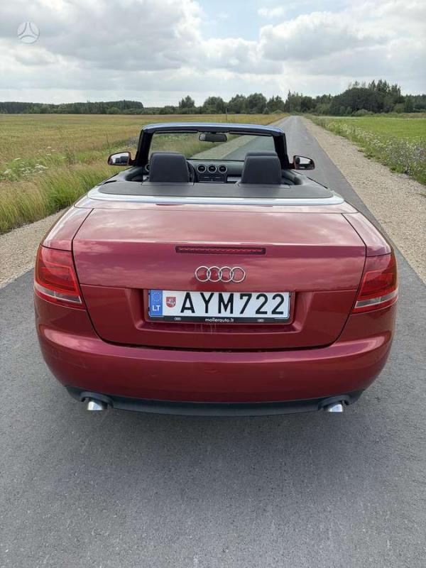 Sarkans Audi A4 2006 Pakruojis, ar dzinēja tilpumu 1.97 L un nobraukumu 296 tūkst. km par 2999 €, foto 5 vietnē AUTOMOTO.COM.LV
