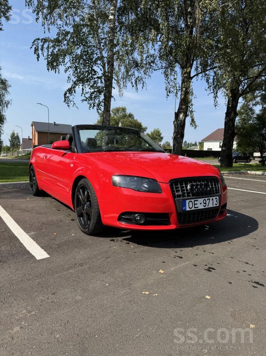 Red Audi A4 2007 in Daugavpils, with an engine capacity of 2.00 L and mileage of 240 thousand km for 4300 €, photo 3 on AUTOMOTO.COM.LV