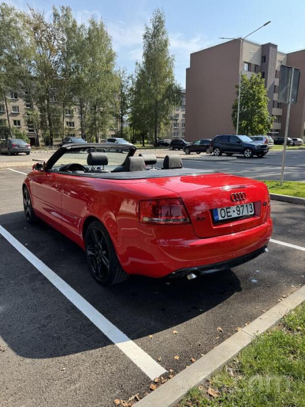 Sarkans Audi A4 2007 Daugavpils, ar dzinēja tilpumu 2.00 L un nobraukumu 240 tūkst. km par 4300 €, foto 3 vietnē AUTOMOTO.COM.LV