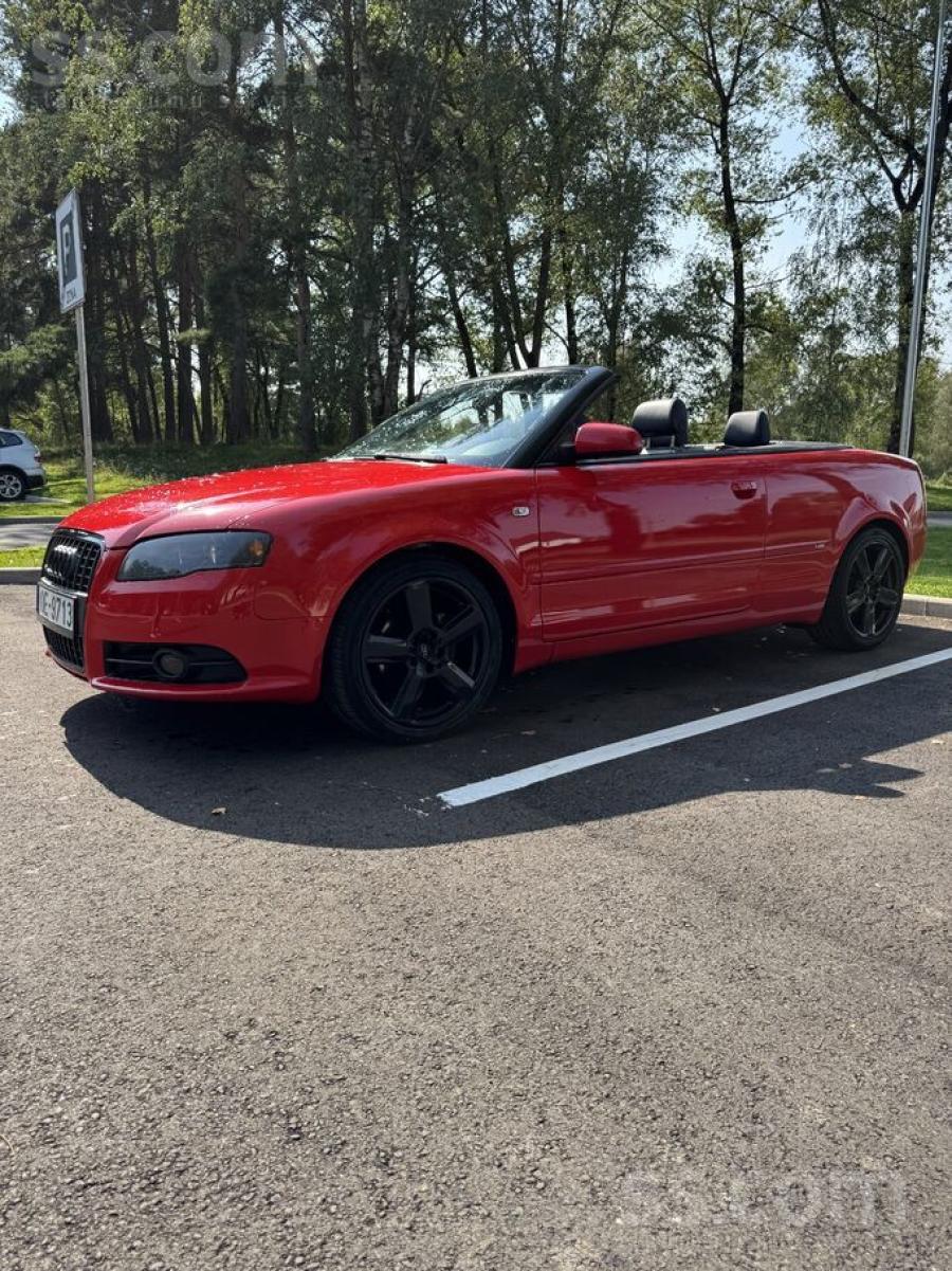 Red Audi A4 2007 in Daugavpils, with an engine capacity of 2.00 L and mileage of 240 thousand km for 4300 €, photo 5 on AUTOMOTO.COM.LV