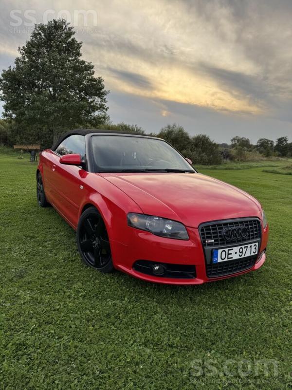 Sarkans Audi A4 2007 Daugavpils, ar dzinēja tilpumu 2.00 L un nobraukumu 240 tūkst. km par 4300 €, foto 5 vietnē AUTOMOTO.COM.LV