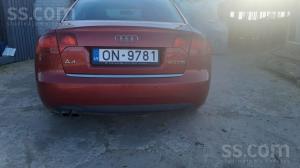 Sarkans Audi A4 2007 Valmiera, ar dzinēja tilpumu 2.00 L un nobraukumu 260 tūkst. km par 2100 €, foto 5 vietnē AUTOMOTO.COM.LV