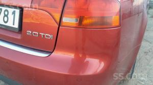 Sarkans Audi A4 2007 Valmiera, ar dzinēja tilpumu 2.00 L un nobraukumu 260 tūkst. km par 2100 €, foto 23 vietnē AUTOMOTO.COM.LV