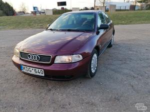 Red Audi A4 1995 in Utena, with an engine capacity of 1.80 L and mileage of 190 thousand km for 1000 €, photo 3 on AUTOMOTO.COM.LV