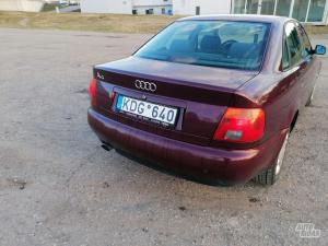 Red Audi A4 1995 in Utena, with an engine capacity of 1.80 L and mileage of 190 thousand km for 1000 €, photo 9 on AUTOMOTO.COM.LV