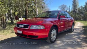 Sarkans Audi A4 1995 Tartu, ar dzinēja tilpumu 2.60 L un nobraukumu 253 tūkst. km par 4990 €, foto  vietnē AUTOMOTO.COM.LV