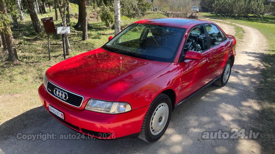Sarkans Audi A4 1995 Tartu, ar dzinēja tilpumu 2.60 L un nobraukumu 253 tūkst. km par 4990 €, foto 3 vietnē AUTOMOTO.COM.LV